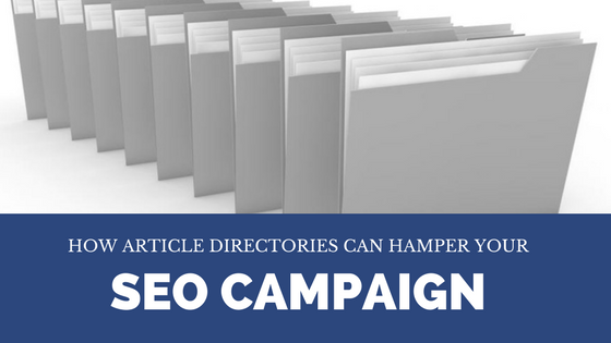 Article Directories Can Hamper Your SEO Campaign | iNeedArticles.com